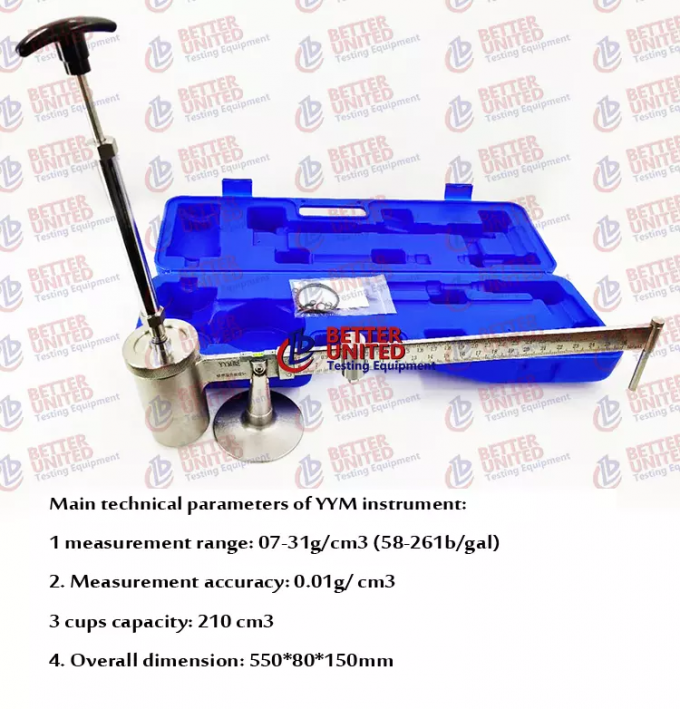 Pressurized Mud Balance Drilling Fluids Testing Equipment
