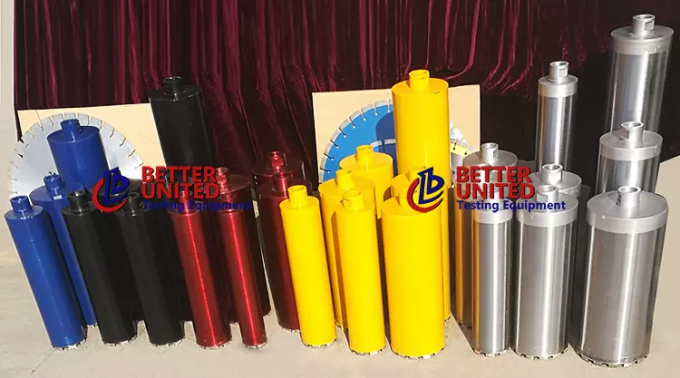 Length 200mm-600mm Concrete Core Drill Bit Diamond Core Cutting Bits