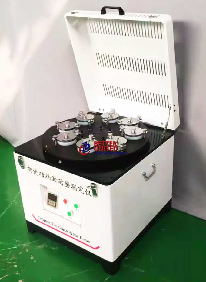 8 Samples Ceramic Tile Abrasion Tester Laboratory Testing Equipment