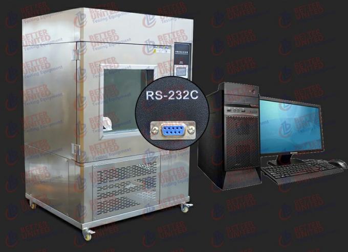 IP5X IP6X Programmable Sand And Dust Test Chamber AC220V 50Hz