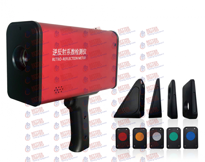 Aluminum Shell Handheld Retroreflectometer For Traffic Signs Automatic ...