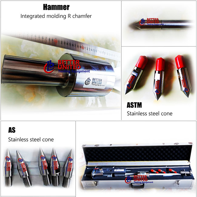 8KG 9kg 10kg Automatic Dynamic Cone Penetrometer SPT Soil Penetration ...